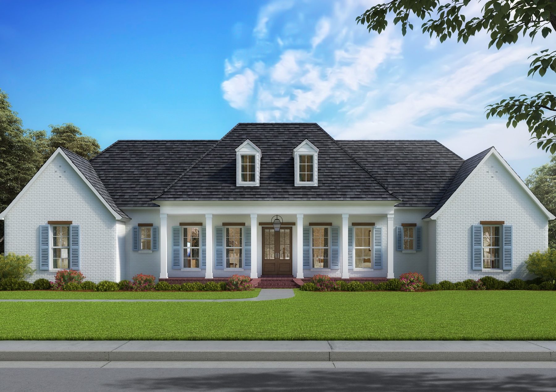 The Santa Maria | Madden Home Design | Louisiana Design