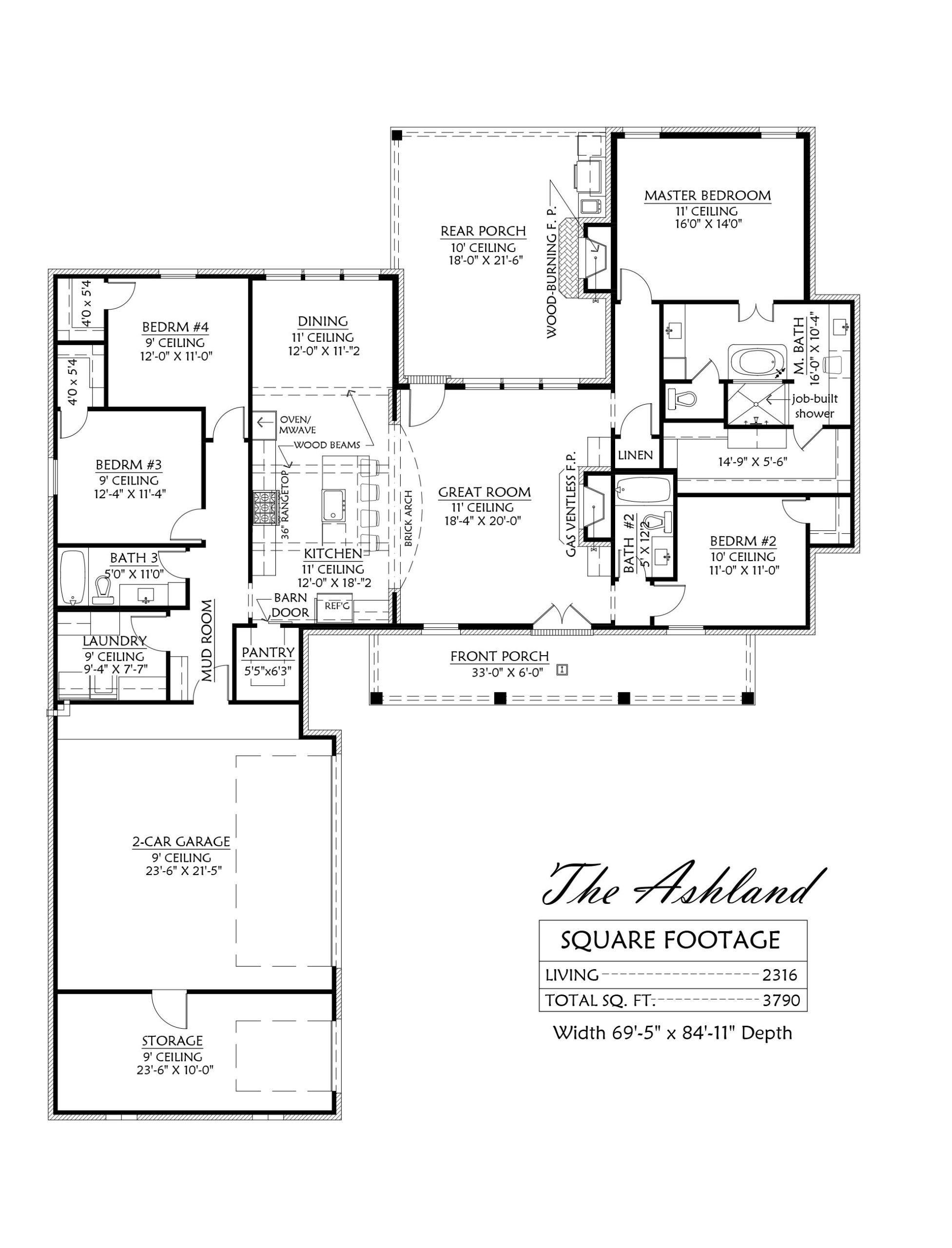 The Ashland - House Plans - Madden Home Design