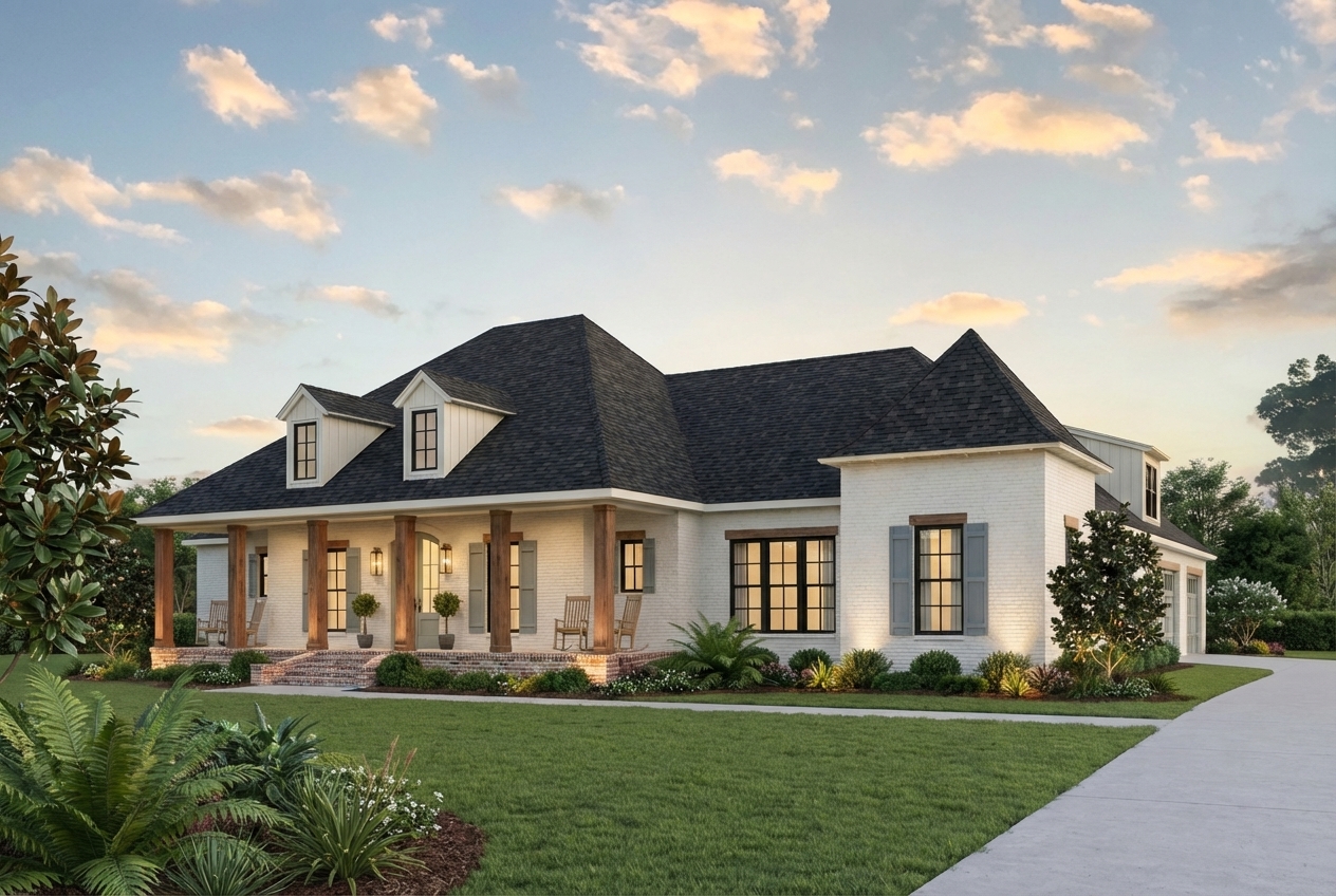 Acadian Floor Plans - Madden Home Design